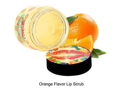 Wholesale Custom Logo Natural Vegan Scented Sweet Lip Scrubs Private