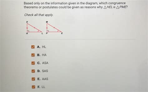 Solved Based Only On The Information Given In The Diagram Which