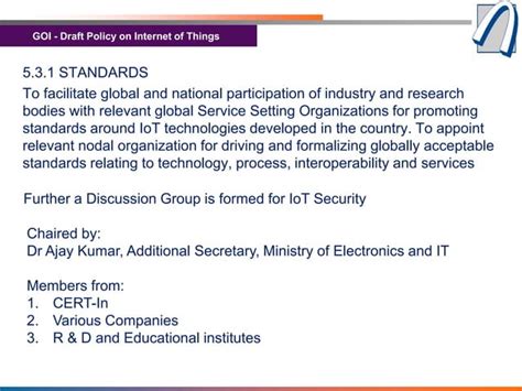 Industrial Iot Security Standards And Frameworks Pptx
