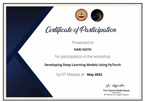 Hari Nath On Linkedin Deeplearning Pytorch Arunprakash Iitmadras Machinelearning Ai