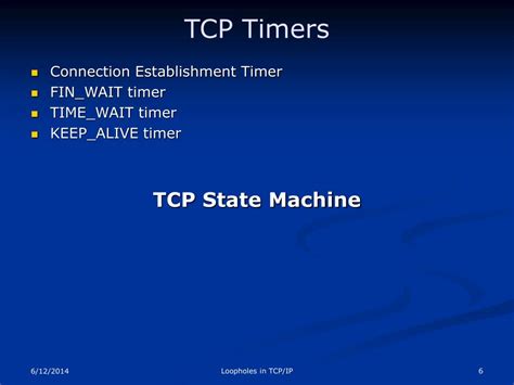 Ppt Loopholes In Tcpip Powerpoint Presentation Free Download Id