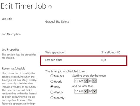 My Sharepoint Server 2013 Is Not Running Any Of The Timer Jobs