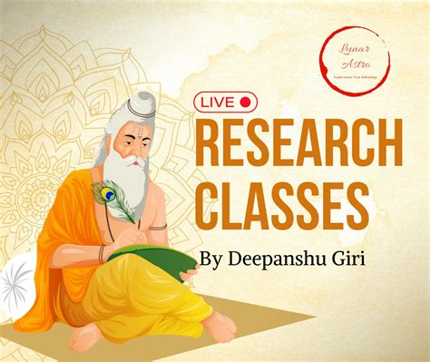 Research Classes By Deepanshu Giri 𝐋𝐮𝐧𝐚𝐫 𝐀𝐬𝐭𝐫𝐨