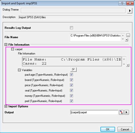 b7 import spss data files originlab wiki confluence