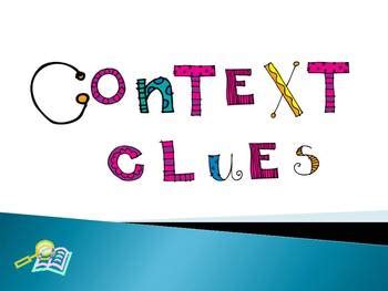 Context Clues PowerPoint Presentation Common Core Aligned By CHERYL LYNN