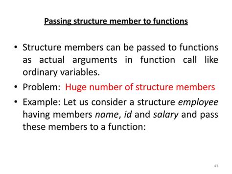 Fundamentals Of Structure In C Programming Ppt