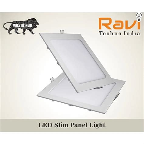LED Slim Square Panel Light W At Piece In Surat ID