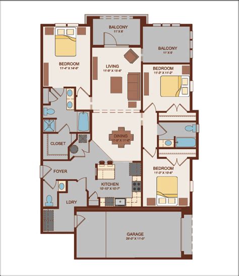 1 3 Bed Apartments In Southside Jacksonville Hacienda Club