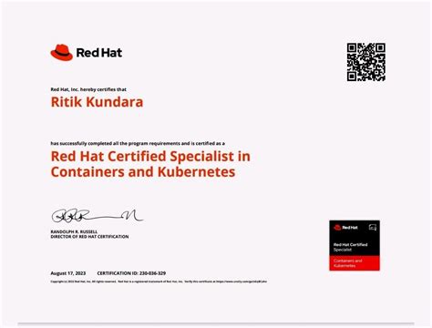 Ritik Kundara On Linkedin Kubernetes Openshift Containers Docker Podman Ex180 10 Comments