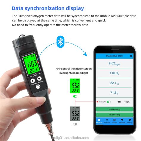 Fluorescence Electrode Online Dissolved Oxygen Analyzer Do Analyzer