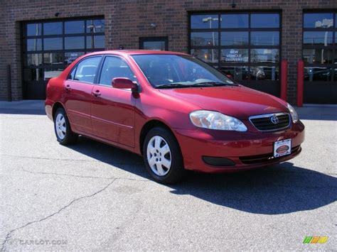 2005 Impulse Red Toyota Corolla Le 36766988 Photo 13