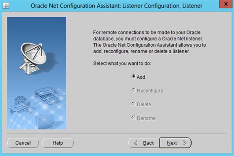 Configuring A Listener In Oracle Database 12c 18c And 19c Editions