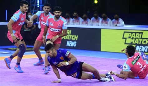 Pkl 8 Jaipur Pink Panthers End Dabang Delhis Unbeaten Run