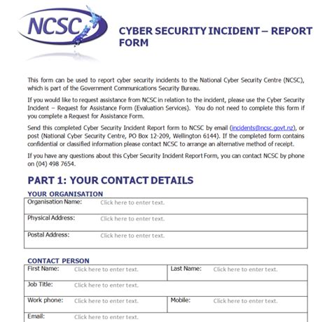 12 Standard Security Report Word Templates Templates Show