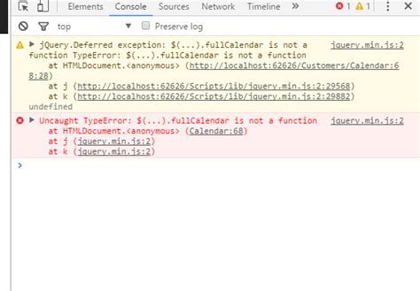 Jquery Fullcalendar Not Working Mvc 5 Stack Overflow