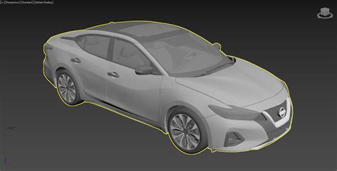 Nissan Maxima Platinum 3d Model By Alphagroup