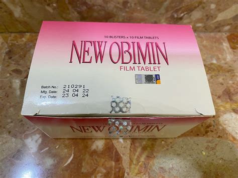 New Obimin Health And Nutrition Health Supplements Vitamins