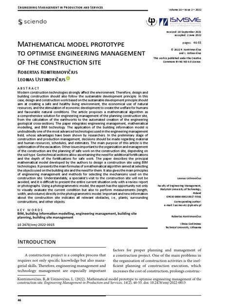 Mathematical Model Prototype To Optimise Engineeri Download Free Pdf