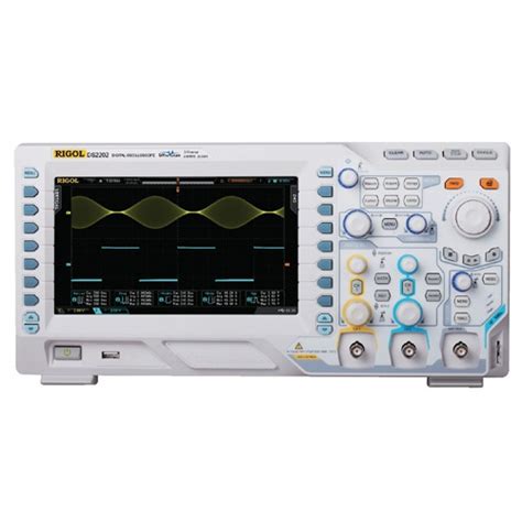 Rigol DS2202A 200 MHz Oscilloscope 2 Channel DSO 2 GSa S And 14 Mpts Memory Depth Coral I