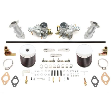 Dual 34 Ict Weber Carburetor Kit Vw Single Port Type 3 K1301