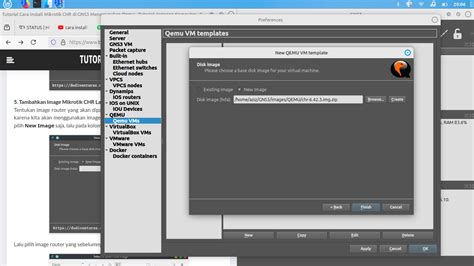 Cara Install Mikrotik CHR Di GNS