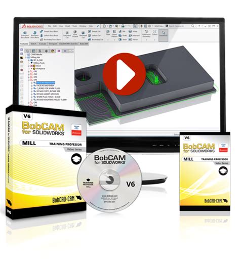 Bobcad Cam Inc Releases New Bobcam For Solidworks™ V6 Mill Training