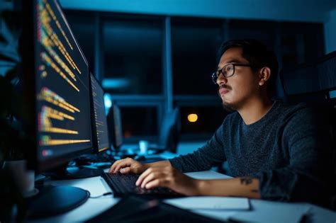 Hes A Ted Young Coder Cropped Shot Of A Male Computer Programmer