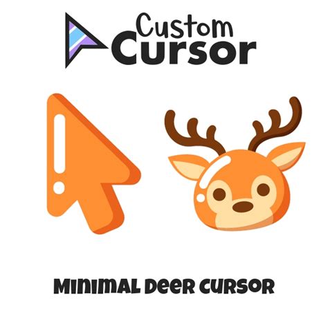 Minimal Deer Cursor Custom Cursor