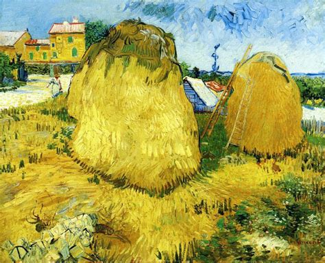 ‘농가 근처의 밀더미1888 빈센트 반 고흐 그림