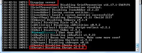 Sometimes Skript Does Not Allow You To Shut Down The Server Issue Skriptlang Skript