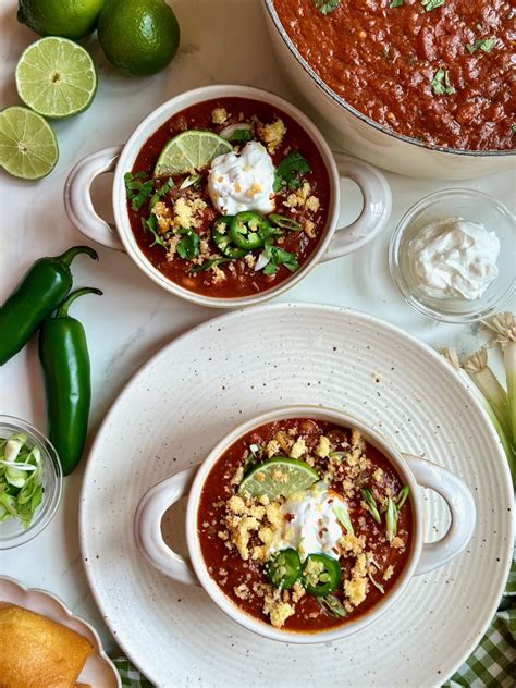 Red Hot Blue Ribbon Texas Sirloin Chili A Sutherland Belle