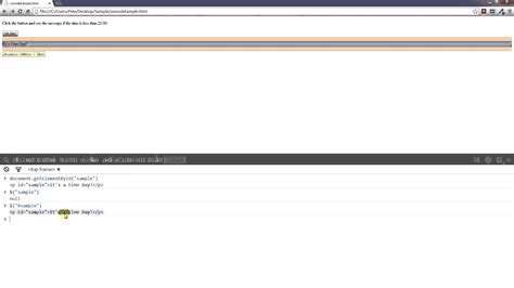 The Console Panel In The Chrome Developer Tools YouTube