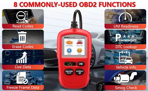 Autel Autolink Al329 Obd2 Scanner Diagnostic Tool Upgraded Car Code Reader For All
