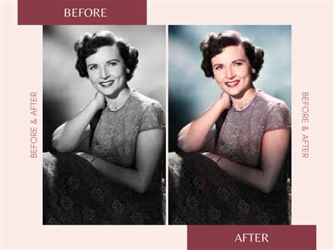 A Colorized Photo Update Those Old Photos And Bring Life To Them Upwork