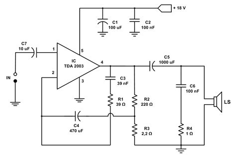 Ilmu Pendidikan Fahmiqhalish Rangkaian Amplifier Tda 2003