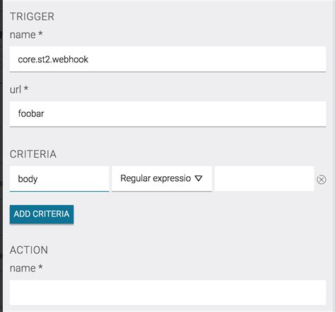 260 Unable To Add Criteria To New Rule · Issue 496 · Stackstorm