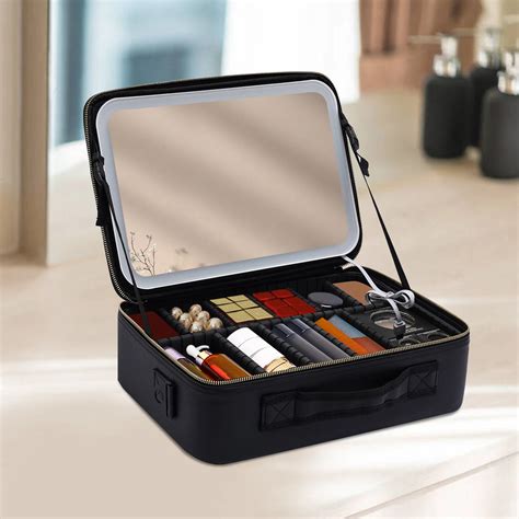 Makeup Cases Pro Lighted Mirror Saubhaya Makeup
