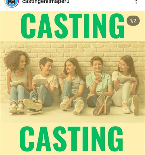 CASTING PERÚ Se buscan CHICOS y CHICAS entre años para PUBLICIDAD