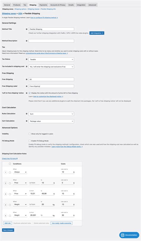 Table Rate Shipping Method For Woocommerce Review 2025