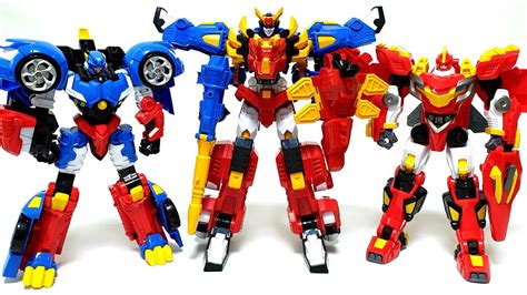 미니특공대 슈퍼공룡파워 특공 트라이가 티라노썬더 프테라스카이 공룡 변신 로봇 출동 장난감 놀이 Youtube
