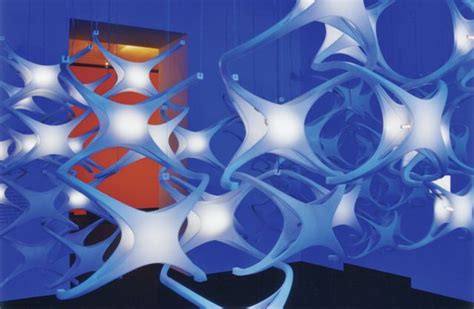 Futuristic Cellular Structure Architecture