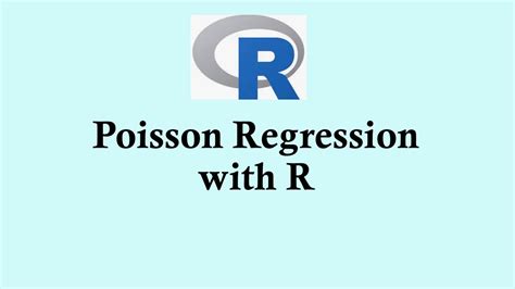 Statistics Using R Programming Poisson Regressionwith R Youtube