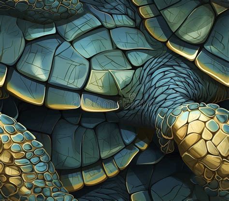 Turtle Shell Fabric Pattern Seamless Pattern Stock Illustration Illustration Of Artistic