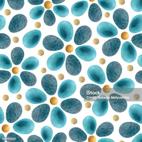 부활절 달걀과 원활한 패턴 흰색 배경에 손으로 그린 수채화 그림입니다 부활절 제품 배경 화면 커버 포장 포장 직물을 디자인합니다