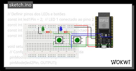 wiliamformagio questão 02 wokwi esp32 stm32 arduino simulator