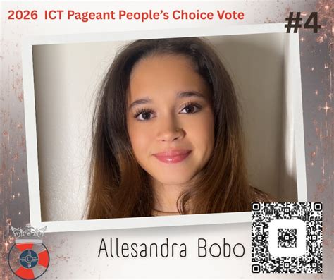 Miss Im Honored To Be A Contestant In The 2026 Miss Ict Pageant—and Id Be So Grateful For