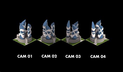 3000ad Architecture Tile 0015 1x1 Dimetric Projection Illustrations