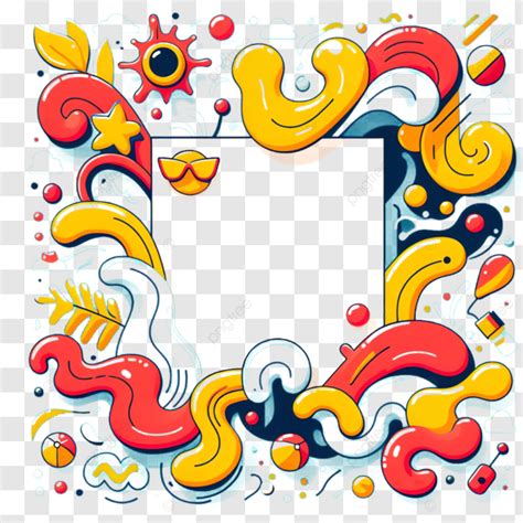 본성 휴일 콜라주 다채로운 액자 경계 다채롭다 국경 포토콜 Png 일러스트 및 이미지 에 대한 무료 다운로드 Pngtree