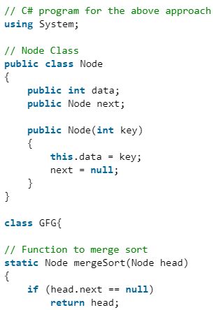 Merge Sort Algorithms Computer Science Engineering CSE PDF Download