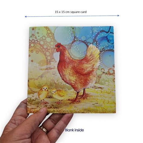 Chicken Greeting Card
